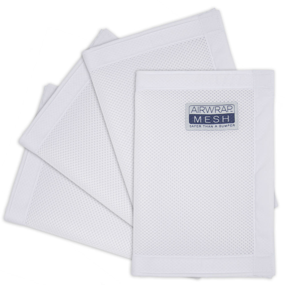 Breathable Mesh Cot Liner - 4 Sides | Safe Sleep | BreathableBaby