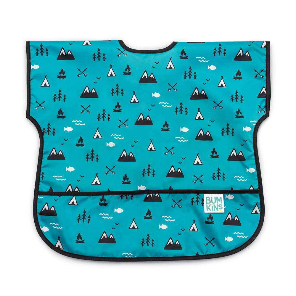 Bumkins Waterproof Sleeved Bib | Bibs & Burp Cloths | Bumkins
